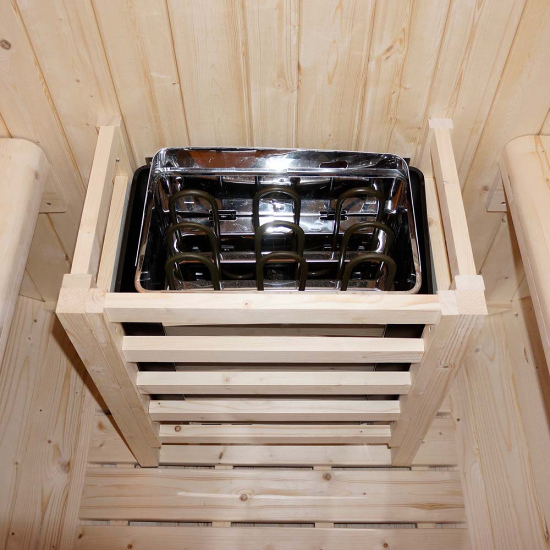 Tradicionalna vanjska sauna LAHTI - XL