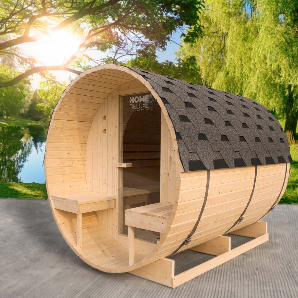 Tradicionalna vanjska sauna LAHTI DELUXE-L